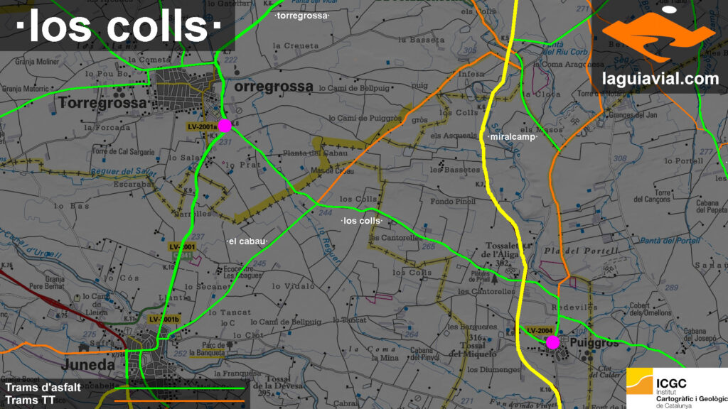 Les Millors Rutes, los Colls Tram en moto LA GUIA VIAL